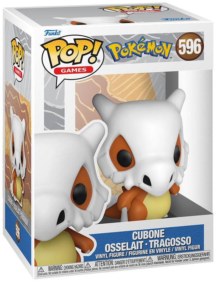 Figurine Pop Pokémon #596 pas cher : Cubone - Osselait - Tragosso (EMEA)