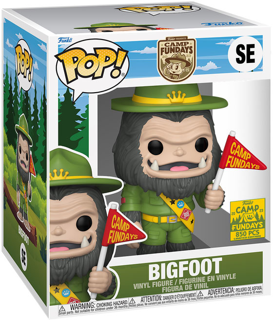 Figurine Pop Créatures légendaires et mythes pas cher : Bigfoot - 15 cm