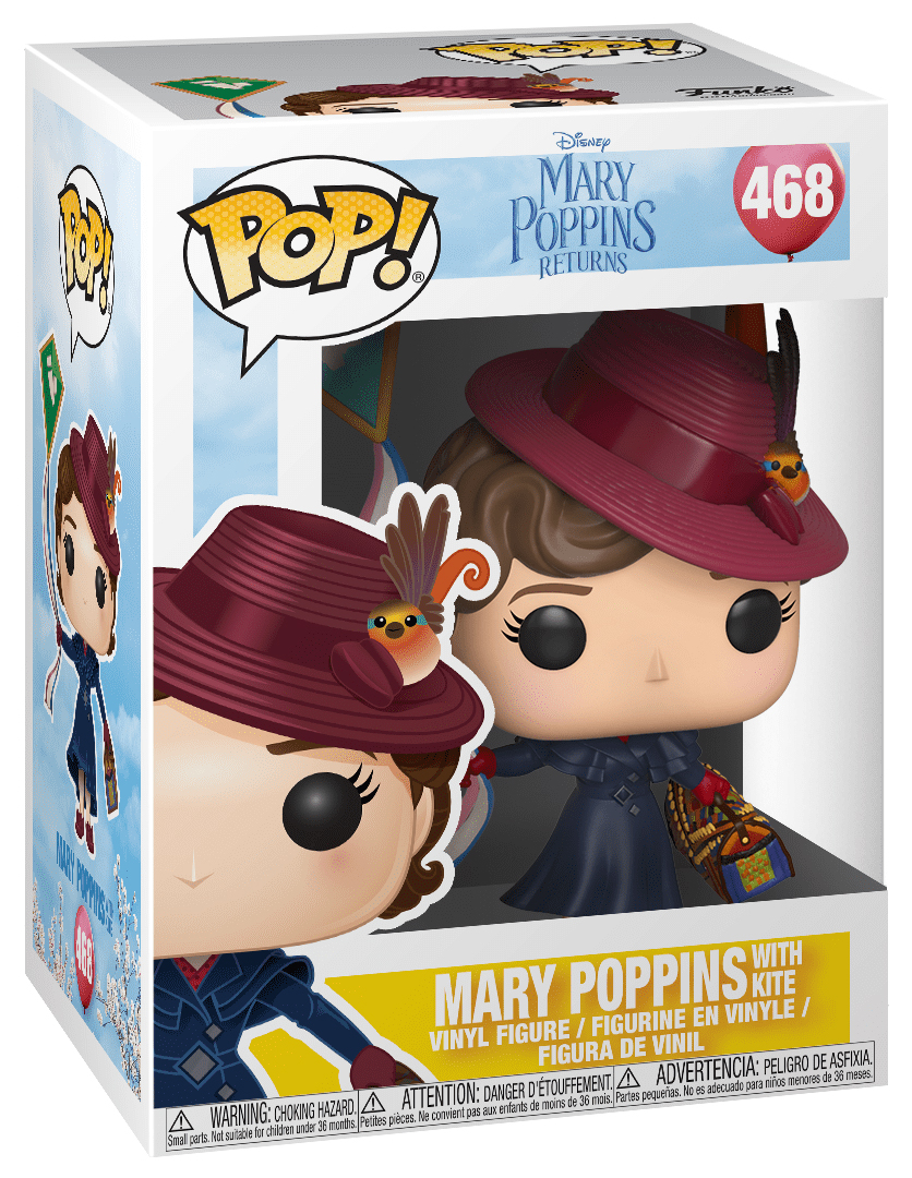 Figurine Pop Le retour de Mary Poppins [Disney] #468 pas cher : Mary ...