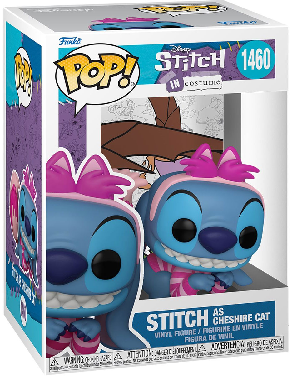 Figurine Pop Lilo et Stitch [Disney] #1460 pas cher : Stitch en Chat du Cheshire