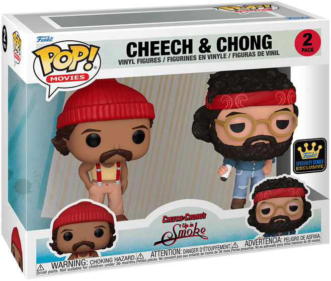 Figurine Pop Faut trouver le joint pas cher : Cheech & Chong - Pack
