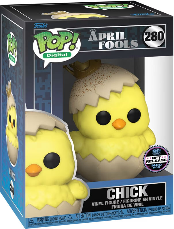 Figurine Pop Freddy Funko #280 pas cher : Poussin (Poisson d'avril ...
