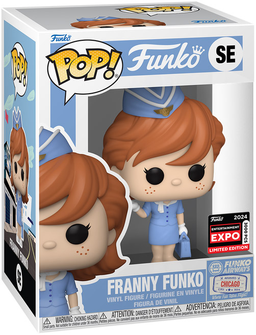 Figurine Pop Franny Funko pas cher : Franny Funko en Uniforme d'hôtesse ...