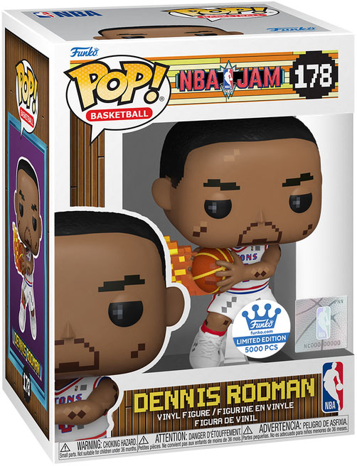 Figurine Pop NBA #178 pas cher : Dennis Rodman