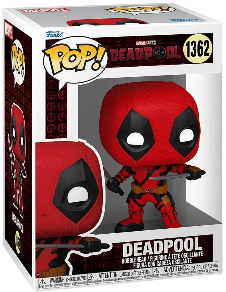 Figurine Pop Deadpool & Wolverine [Marvel] #1362 pas cher : Deadpool