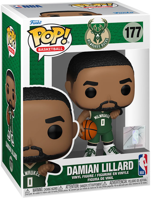 Figurine Pop NBA #177 pas cher : Damian Lillard