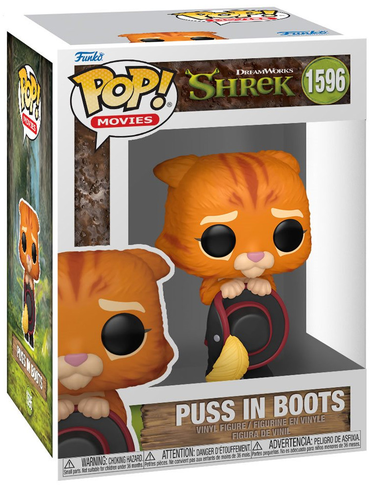 Figurine Pop Shrek #1596 pas cher : Le Chat Potté