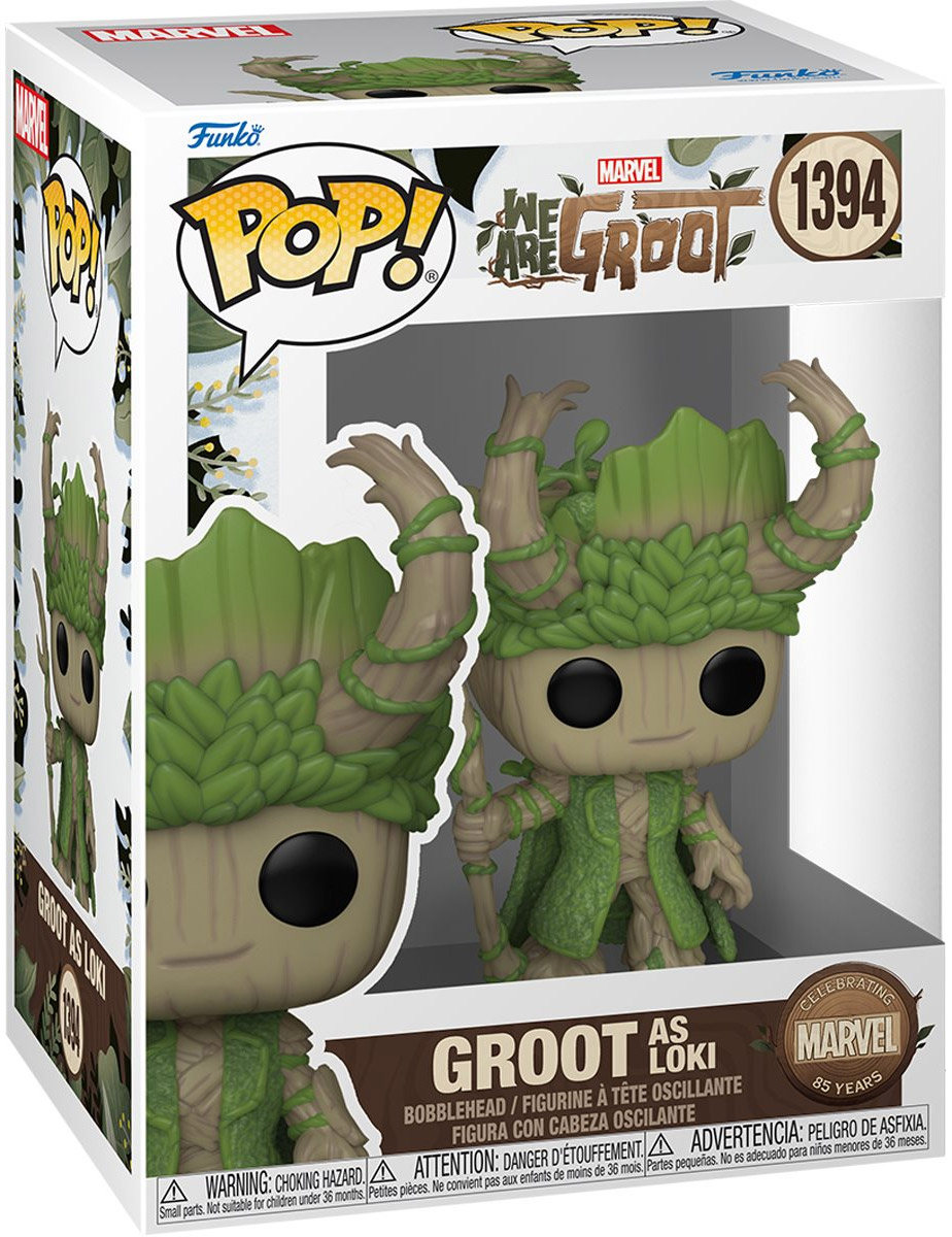 Figurine Pop Nous sommes Groot [Marvel] #1394 pas cher : Groot en Loki