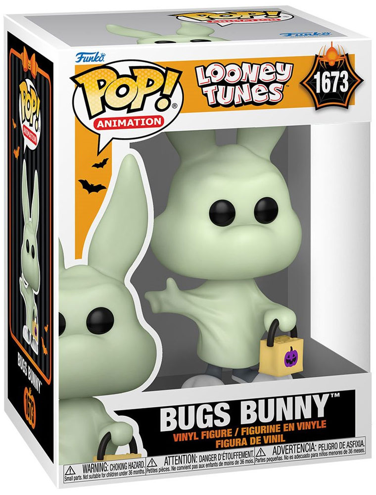 Figurine Pop Looney Tunes #1673 pas cher : Bugs Bunny (en Fantôme)