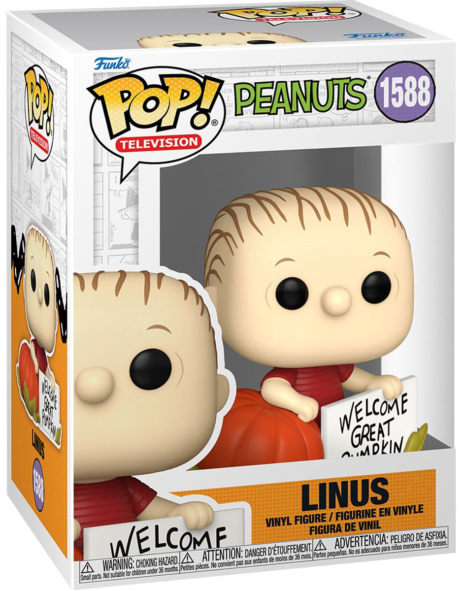 Figurine Pop Snoopy #1588 pas cher : Linus