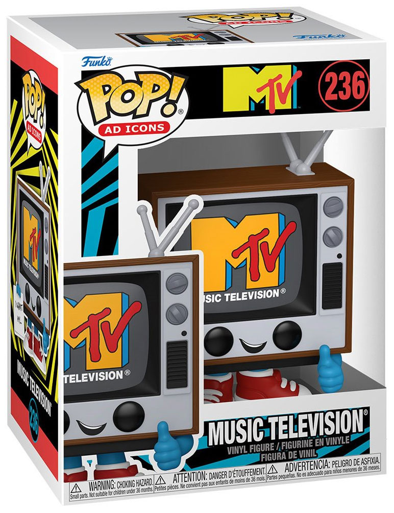 Figurine Pop Icônes de Pub #236 pas cher : Music Television (MTV)