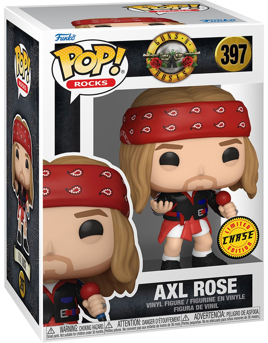 Figurine Pop Guns N' Roses #397 pas cher : Axl Rose [Chase]