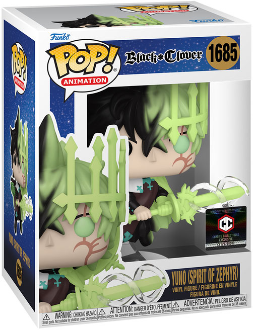 Figurine Pop Black Clover #1685 pas cher : Yuno (Esprit de Zéphyr)