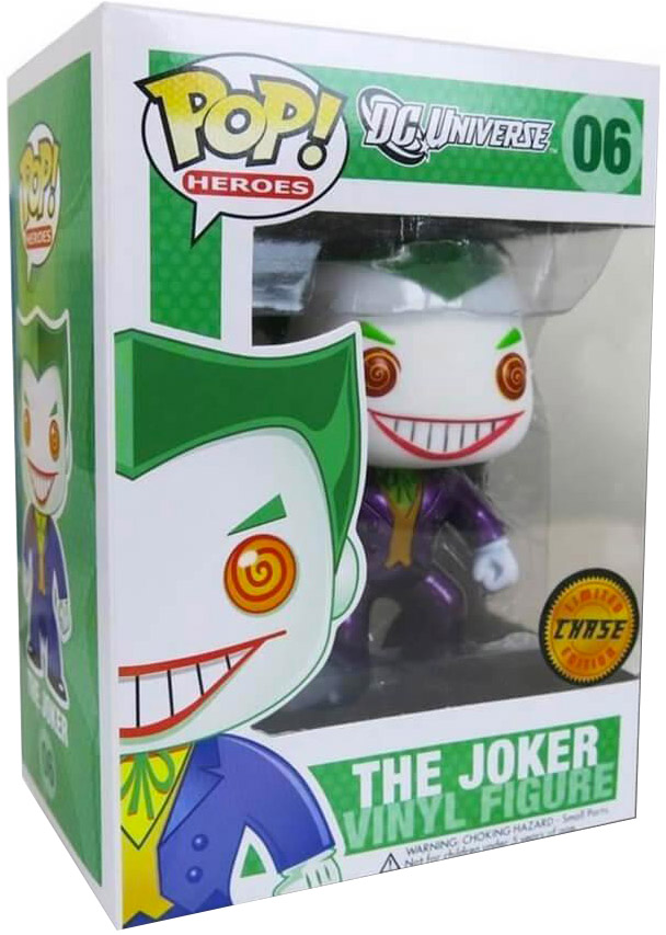 Figurine Pop DC Universe #6 pas cher : Joker [Chase]