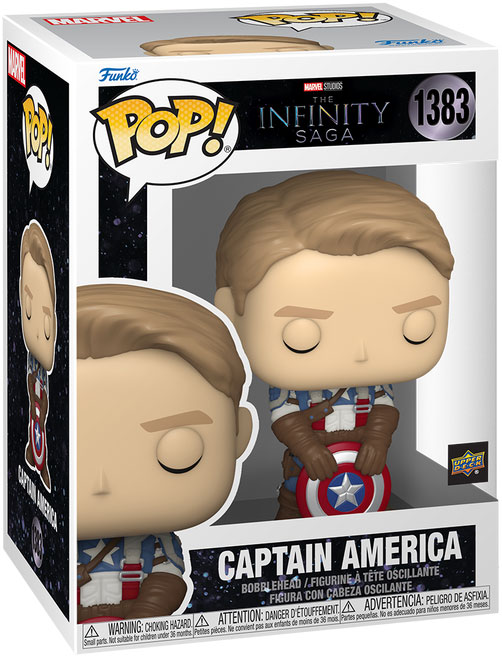Figurine Pop The Infinity Saga [Marvel] #1383 pas cher : Captain America