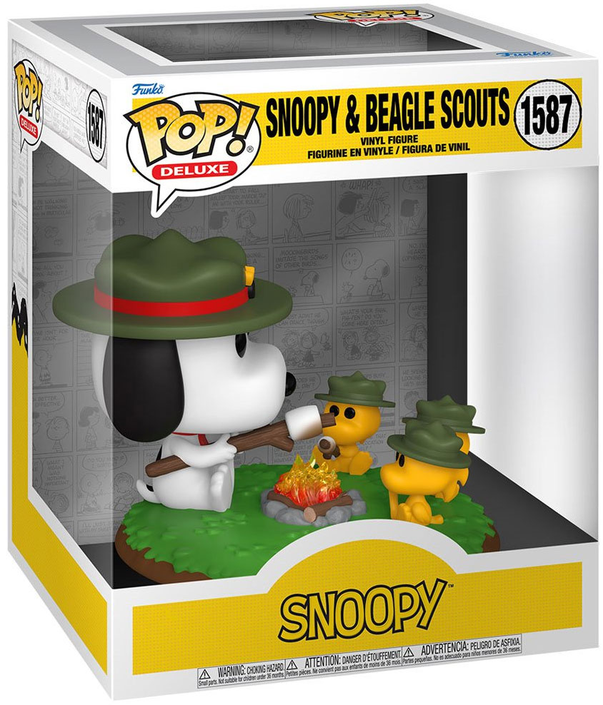 Figurine Pop Snoopy #1587 pas cher : Snoopy & Beagle Scouts