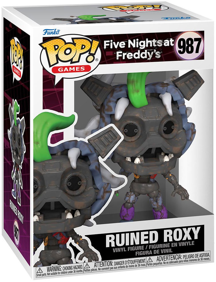 Figurine Pop Five Nights at Freddy's #987 pas cher : Roxy en Ruine