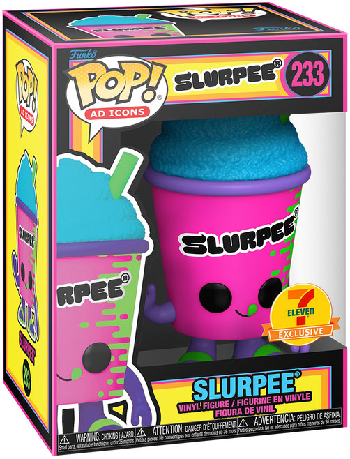Figurine Pop Icônes de Pub #233 pas cher : Slurpee - Black Light