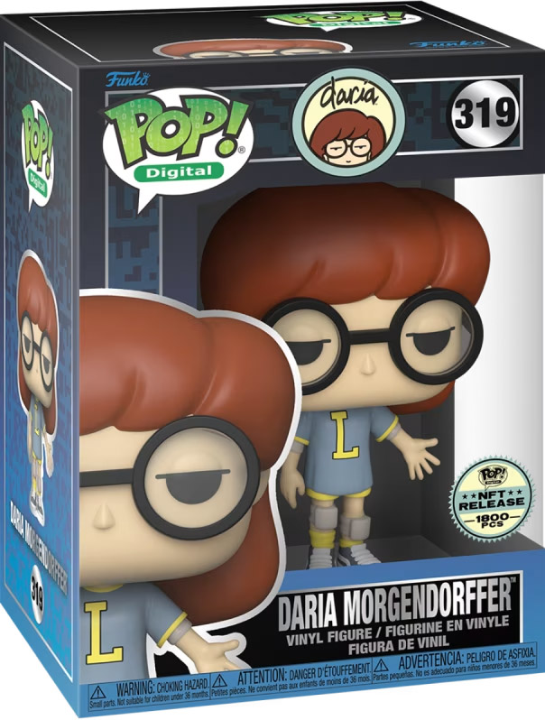Figurine Pop Daria #319 pas cher : Daria Morgendorffer - Digital Pop