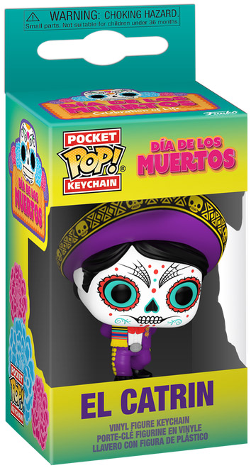Figurine Pop Dia De Los Muertos pas cher : El Catrin - Porte-clés
