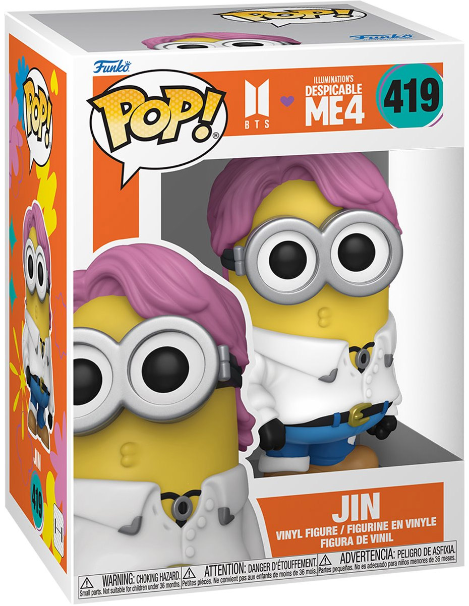 Figurine Pop Moi, Moche et Méchant #419 pas cher : Minion x Jin
