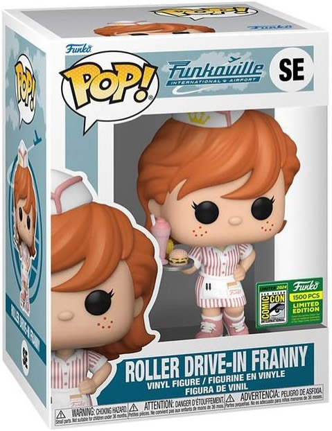 Figurine Pop Franny Funko pas cher : Roller Drive-In Franny