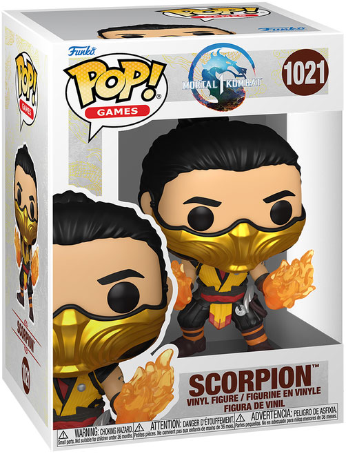 Figurine Pop Mortal Kombat #1021 pas cher : Scorpion