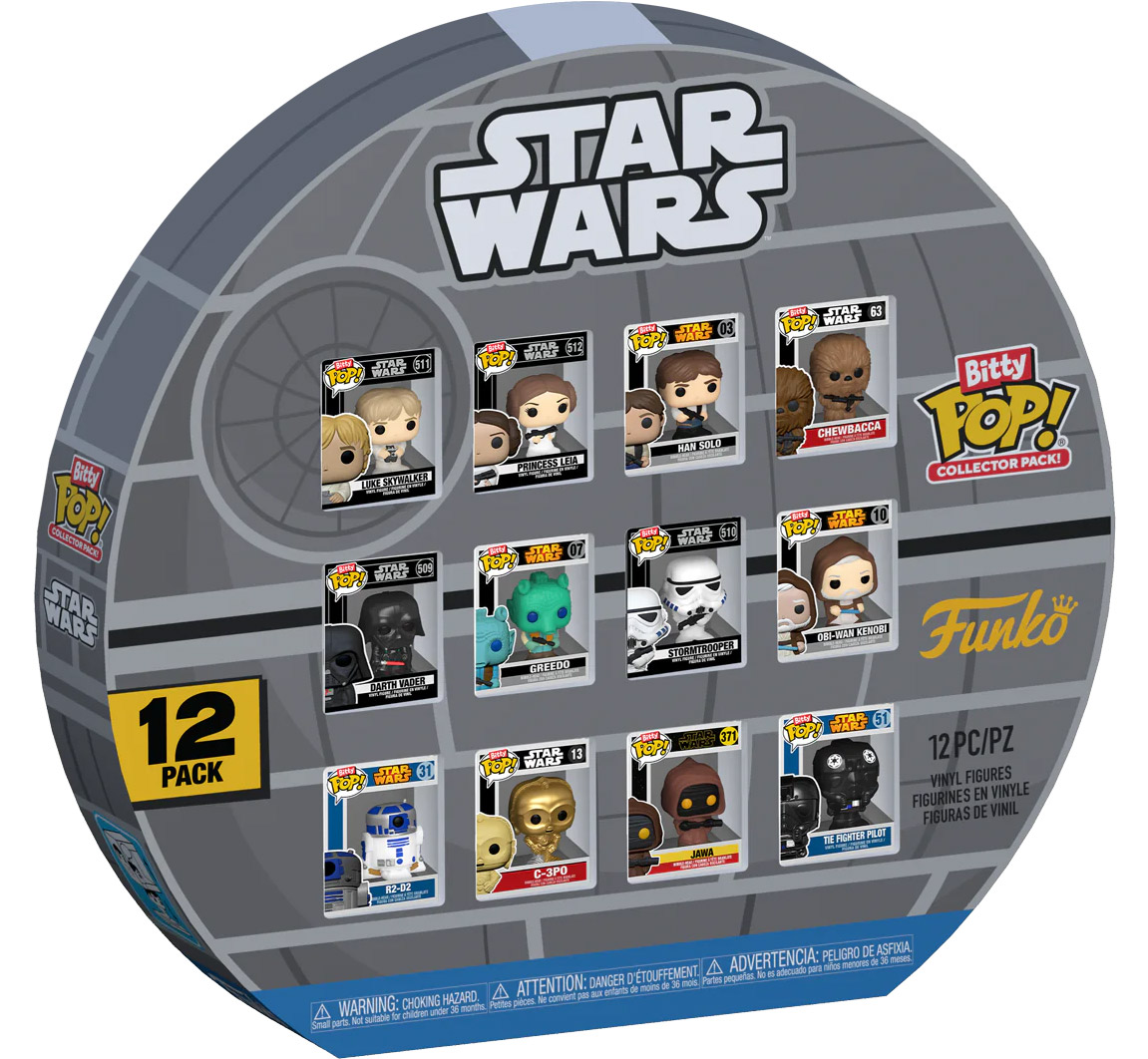 Figurine Pop Star Wars Divers pas cher : Bitty Pop Collector Pack 12