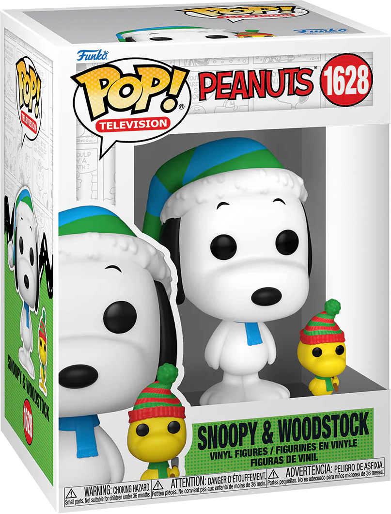 Figurine Pop Snoopy #1628 pas cher : Snoopy & Woodstock
