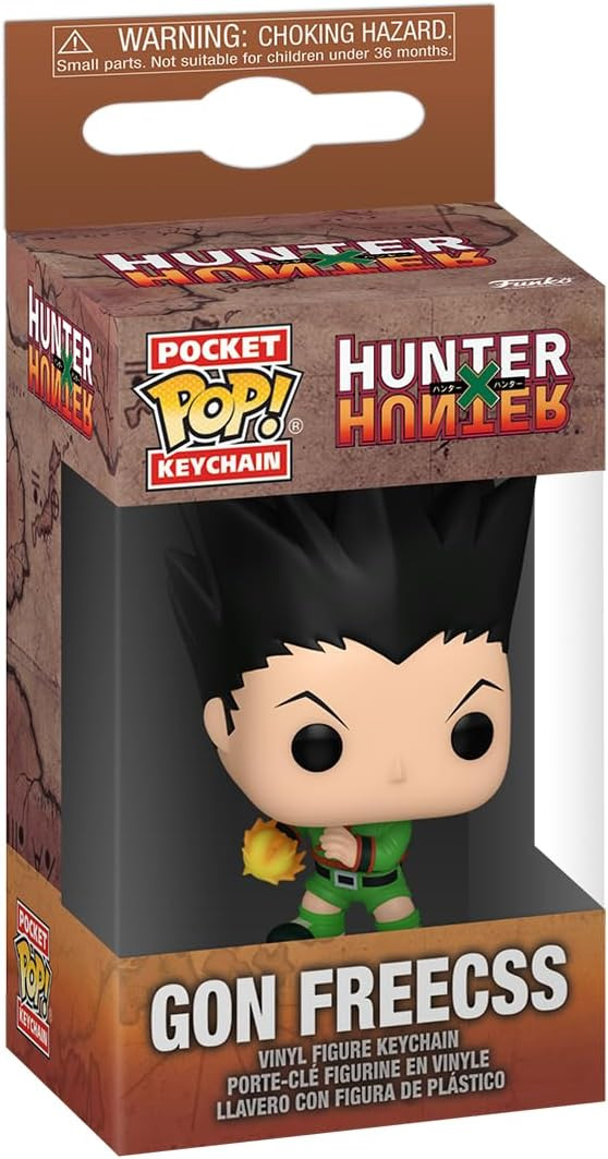 Figurine Pop Hunter × Hunter pas cher : Gon Freecss - Porte-clés