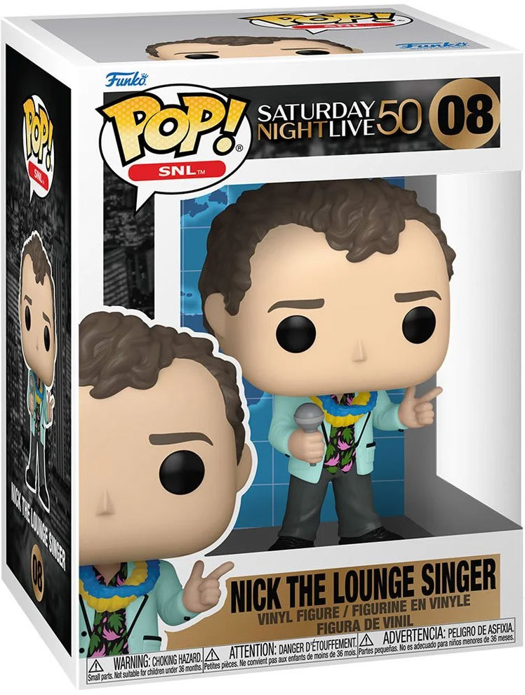 Figurine Pop Saturday Night Live #8 pas cher : Nick le chanteur de salon