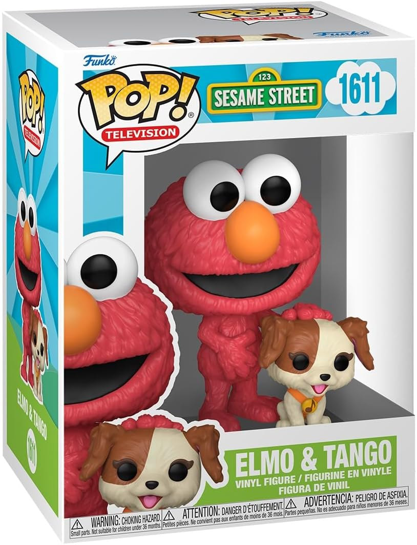 Figurine Pop Sesame Street #1611 pas cher : Elmo avec Tango