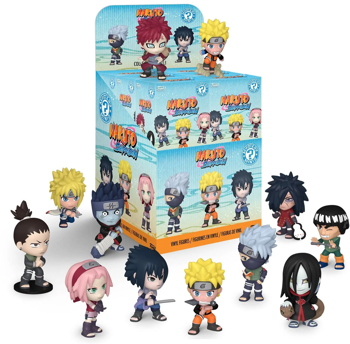 Figurine Mystery Minis Naruto pas cher : Naruto - 12 Figurines