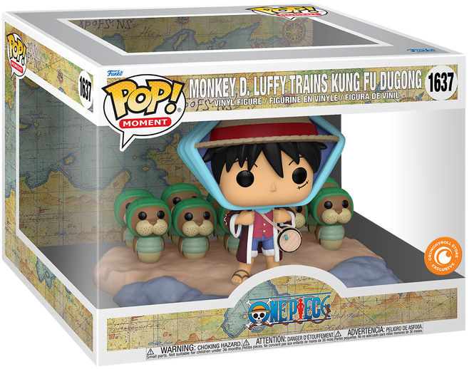 Figurine Pop One Piece #1637 pas cher : Monkey D. Luffy entraîne les ...