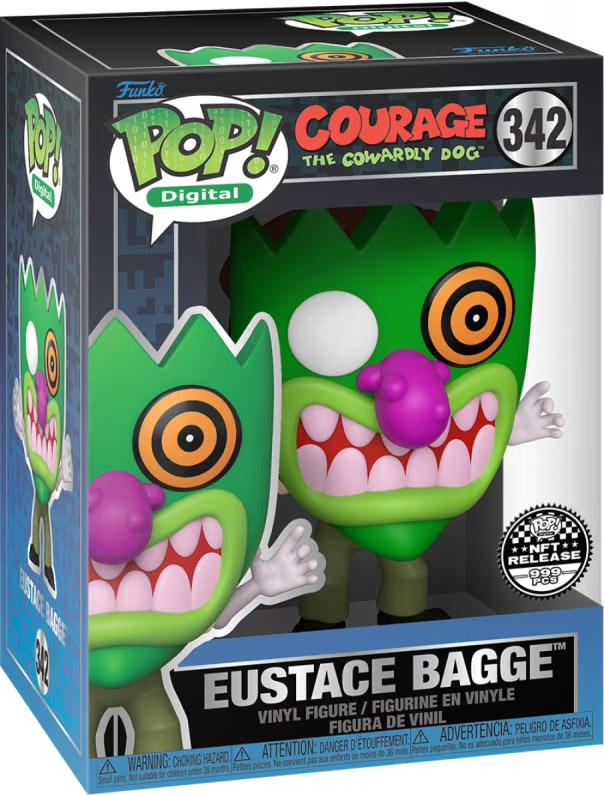 Figurine Pop Cartoon Network #342 pas cher : Eustace Bagge - Digital Pop