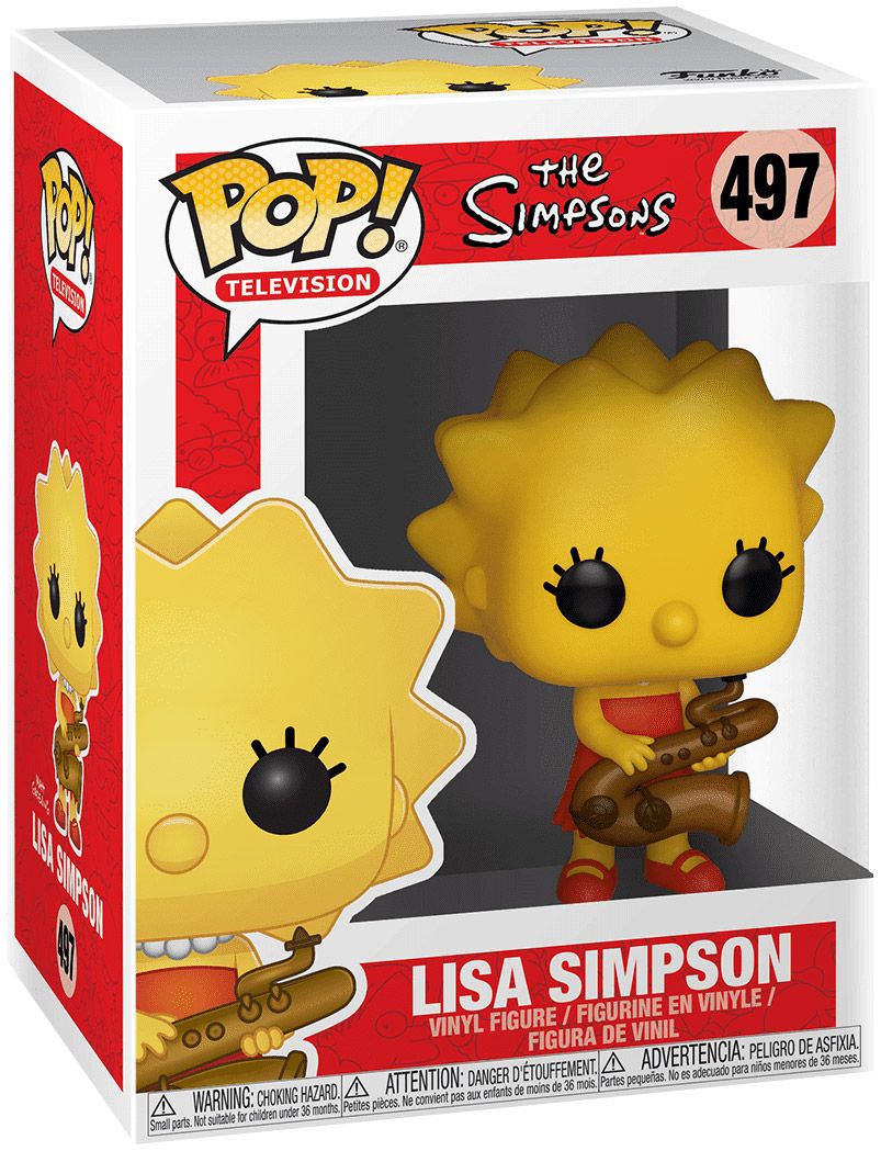 Figurine Pop Les Simpson #497 pas chère : Lisa Simpson