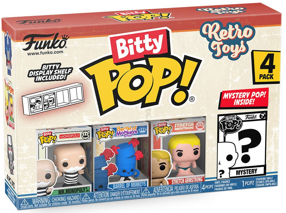 Figurine Pop Hasbro pas cher : Retro Toys Bitty Pop (série 4)
