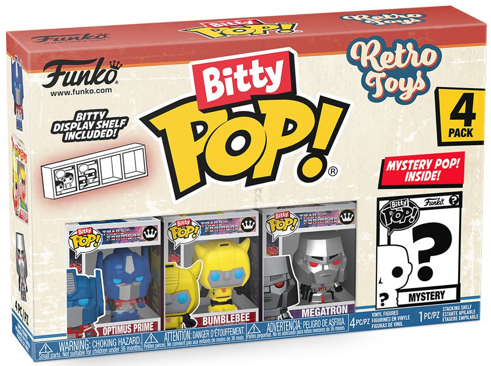 Figurine Pop Hasbro pas cher : Retro Toys Bitty Pop (série 2)