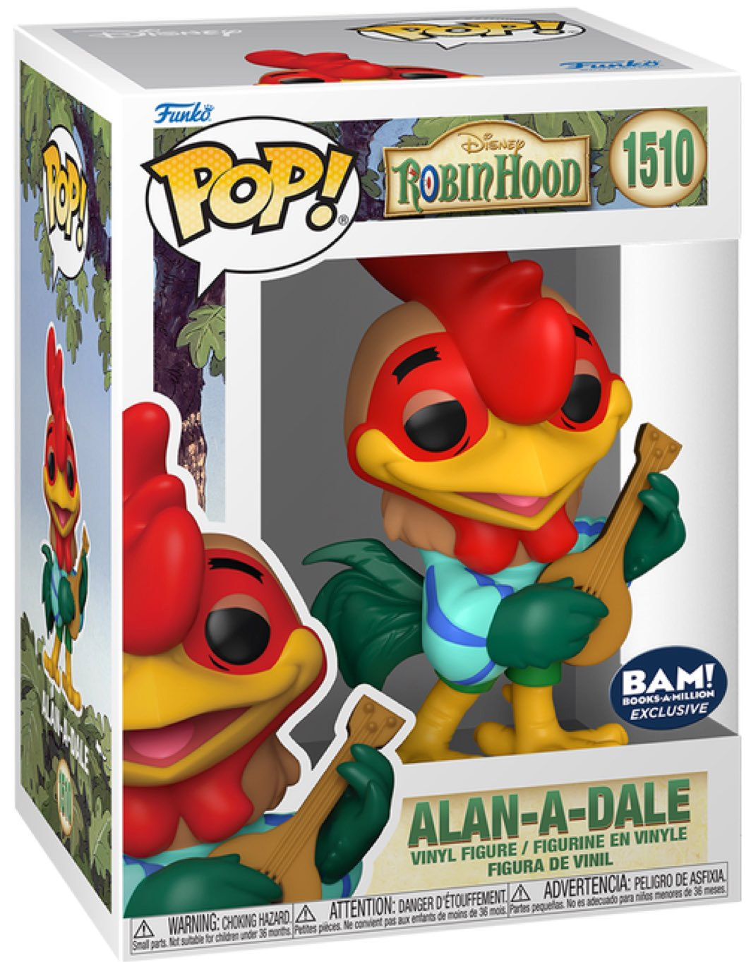 Figurine Pop Robin des Bois [Disney] #1510 pas cher : Alan-a-Dale