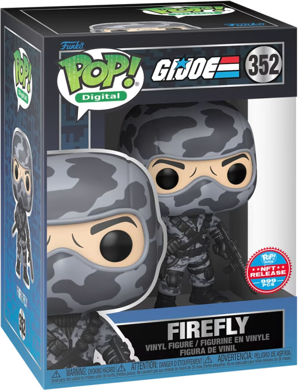 Figurine Pop Hasbro #352 pas cher : Firefly (G.I. Joe) - Digital Pop