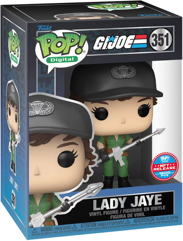 Figurine Pop Hasbro #351 pas cher : Lady Jaye (G.I. Joe) - Digital Pop