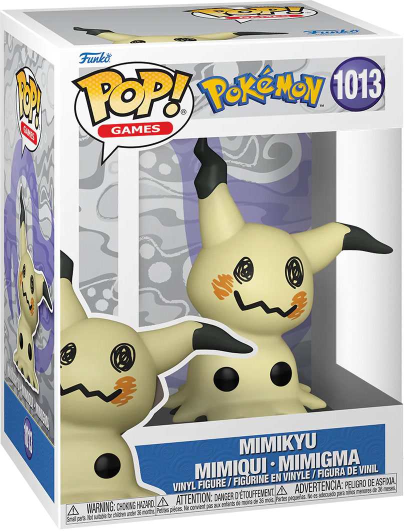 Figurine Pop Pokémon #1013 pas cher : Mimikyu - Mimiqui - Mimigma (EMEA)