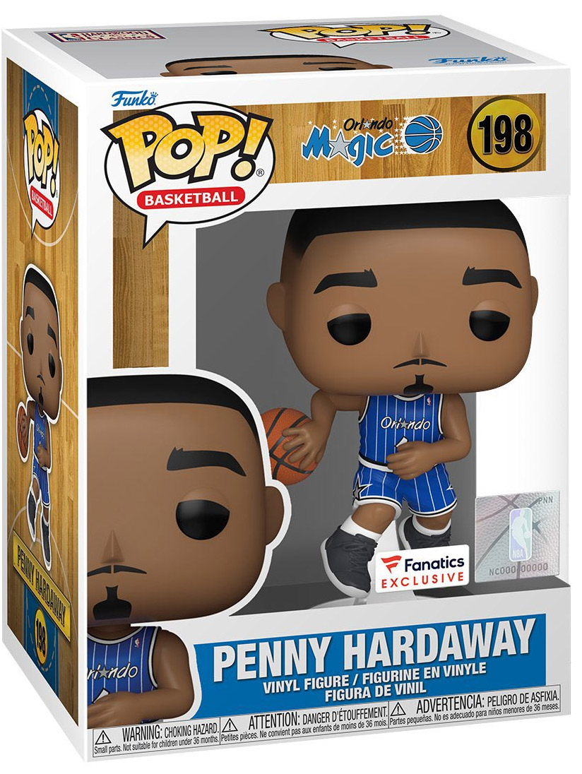 Figurine Pop NBA #198 pas cher : Penny Hardaway
