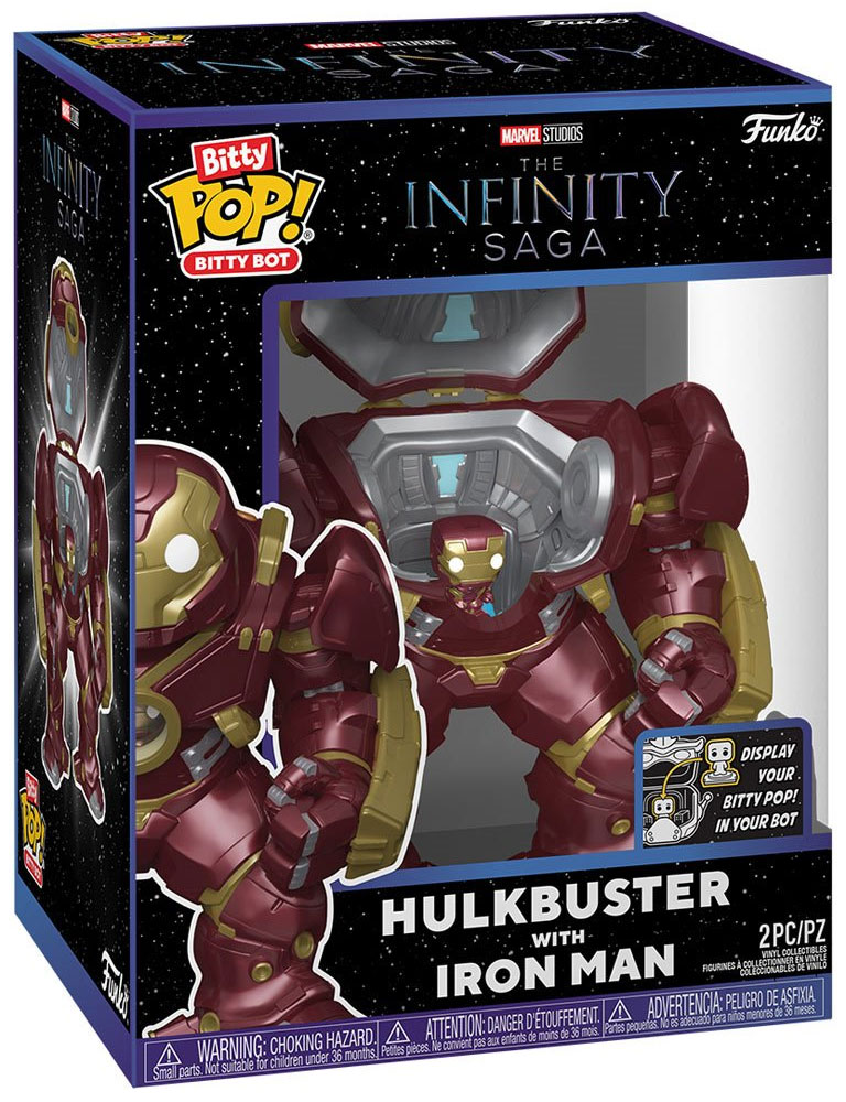 Figurine Pop The Infinity Saga [Marvel] pas cher : Hulkbuster - Bitty Bot