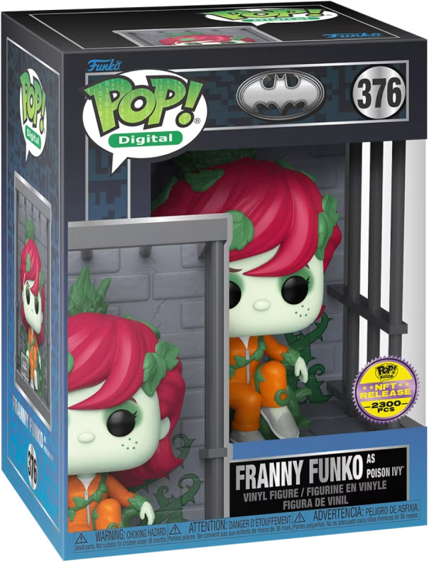 Figurine Pop Batman [DC] #376 pas cher : Franny Funko en Poison Ivy ...