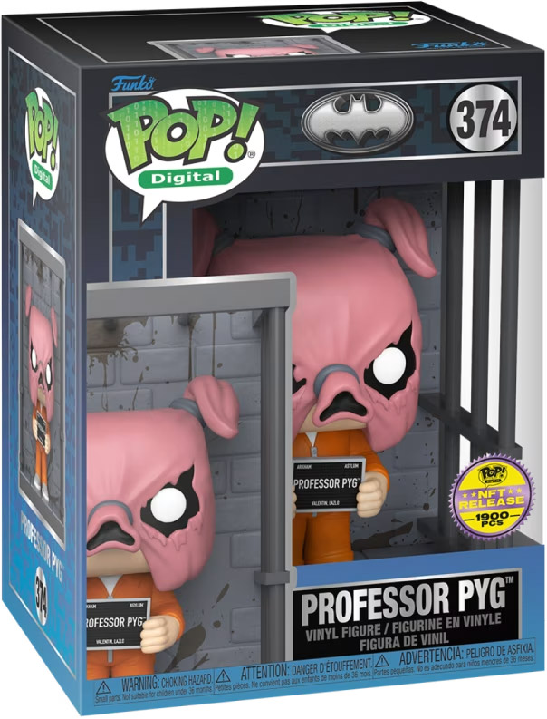 Figurine Pop Batman [DC] #374 pas cher : Professeur Pyg - Digital Pop