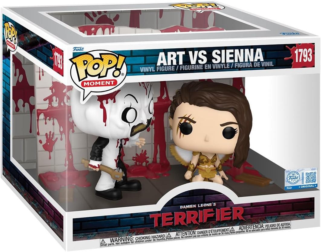 Figurine Pop Terrifier #1793 pas cher : Art vs Sienna - Moment