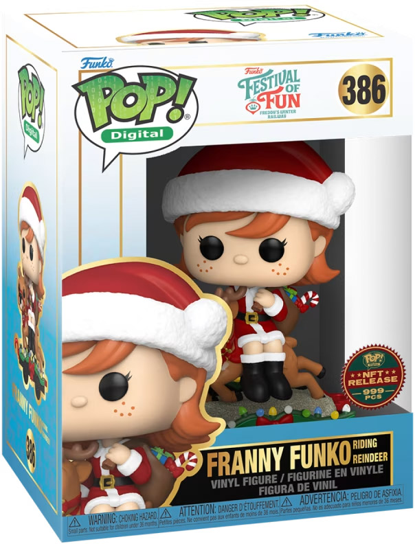 Figurine Pop Franny Funko #386 pas cher : Franny Funko avec Renne ...