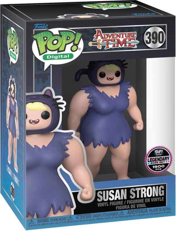 Figurine Pop Adventure Time #390 pas cher : Susan Strong - Digital Pop