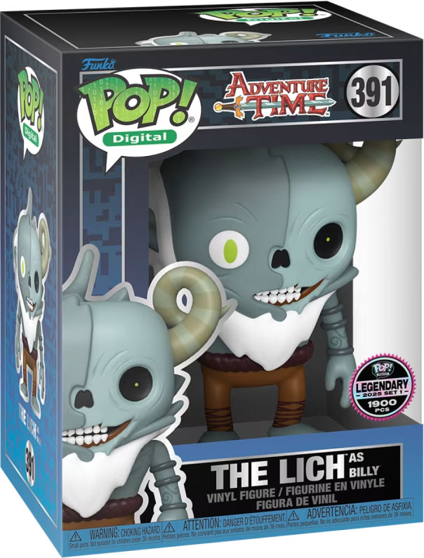 Figurine Pop Adventure Time #391 pas cher : Le Lich en Billy - Digital Pop